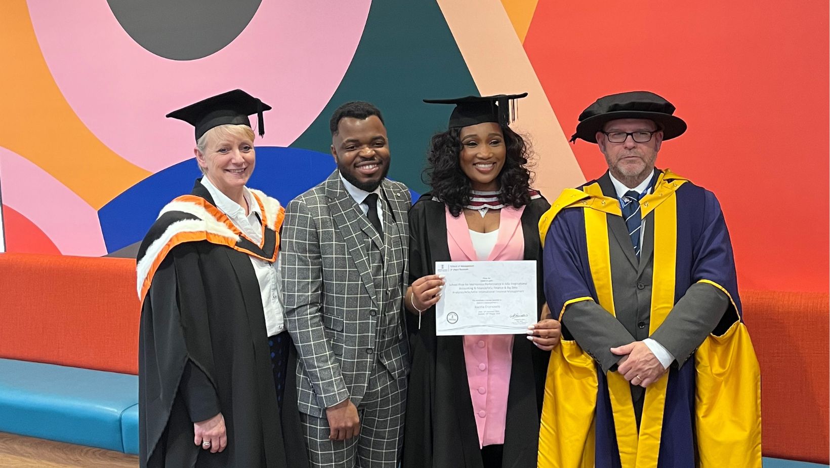 Celebrating Academic Excellence at the School of Management Graduation ...